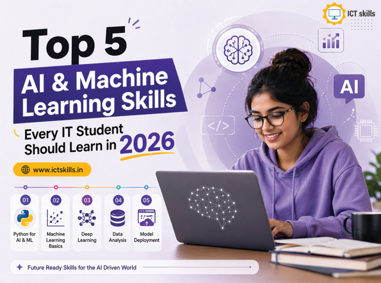 Top 5 AI & ML Skills Every IT Student Must Learn in 2026